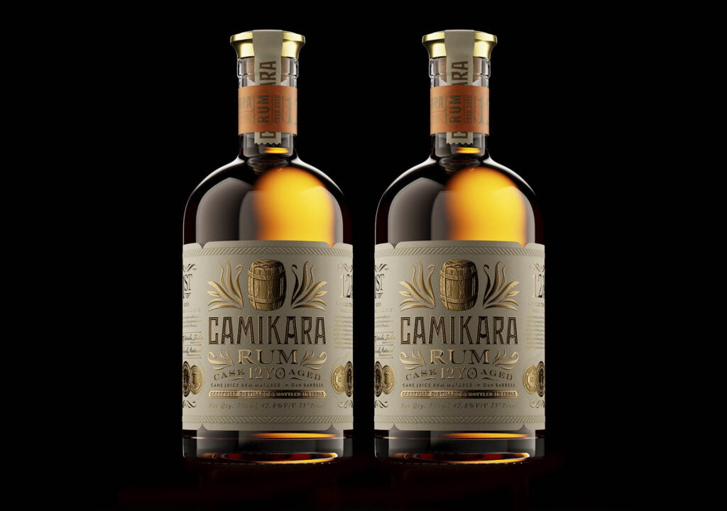 Camikara Rum - Oveja & Remi - Premium Rum Packaging for India by Oveja ...