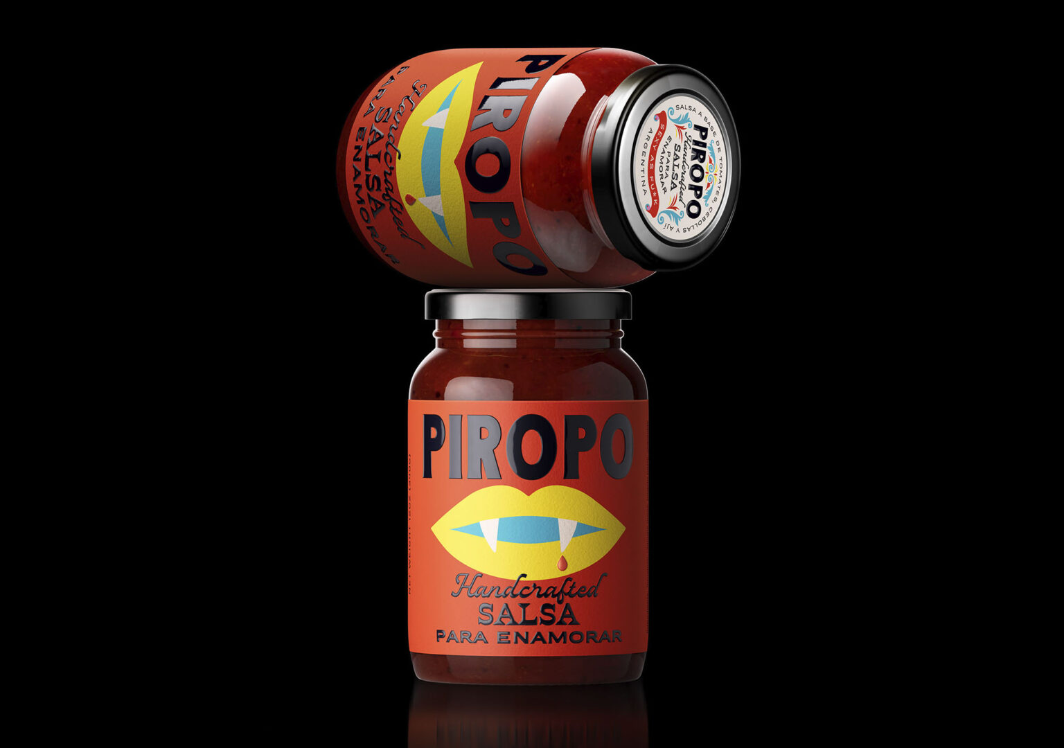 Piropo Hot Sauce - Oveja & Remi - Premium Food Label Design