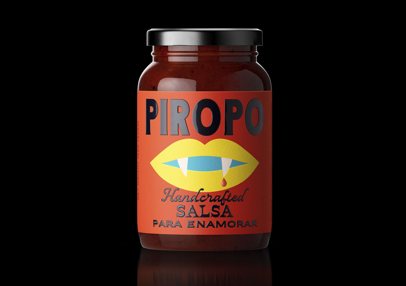 Piropo Hot Sauce - Oveja & Remi - Premium Food Label Design