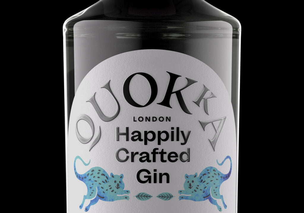 Quokka Gin - Oveja & Remi - Label Design for Fancy London Dry Gin